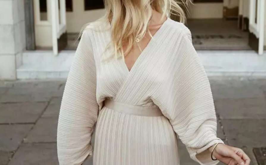 Country Road (Belted) Pleat Dress - Kimono Style | The Volte