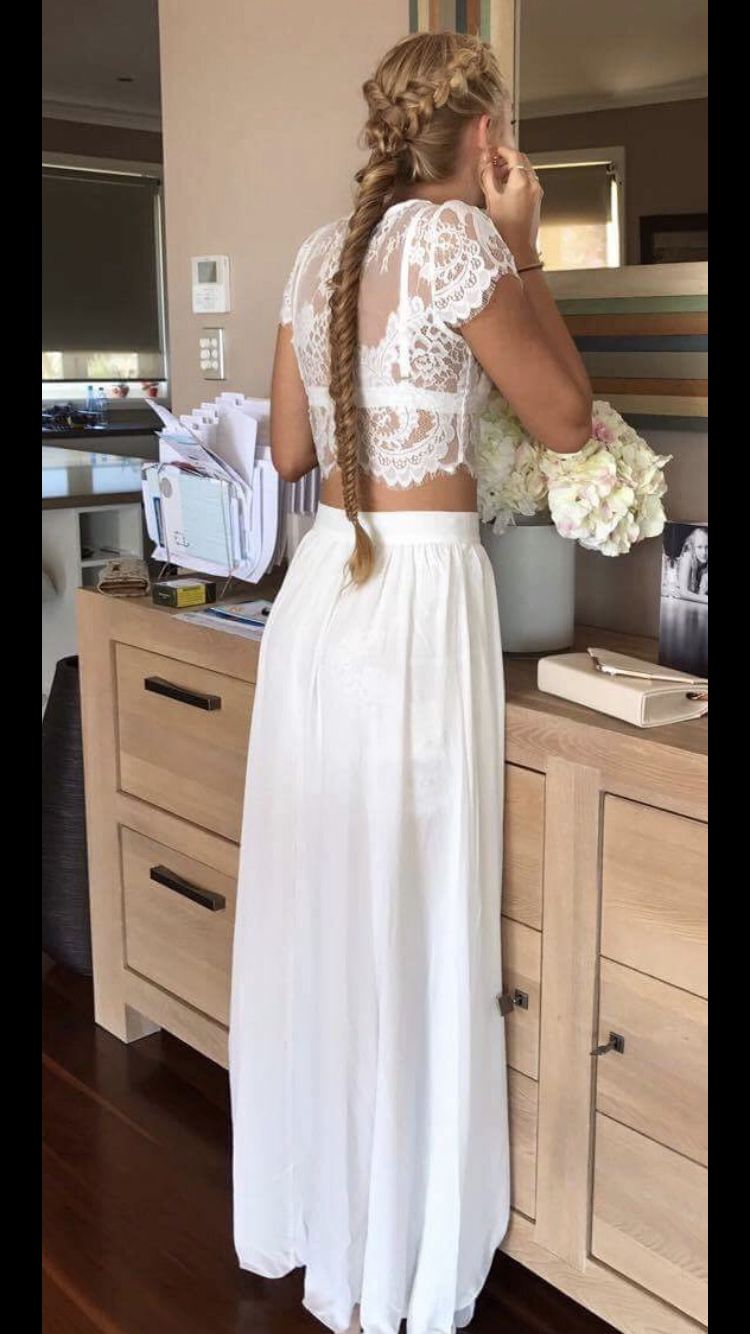 White Lace Set | The Volte