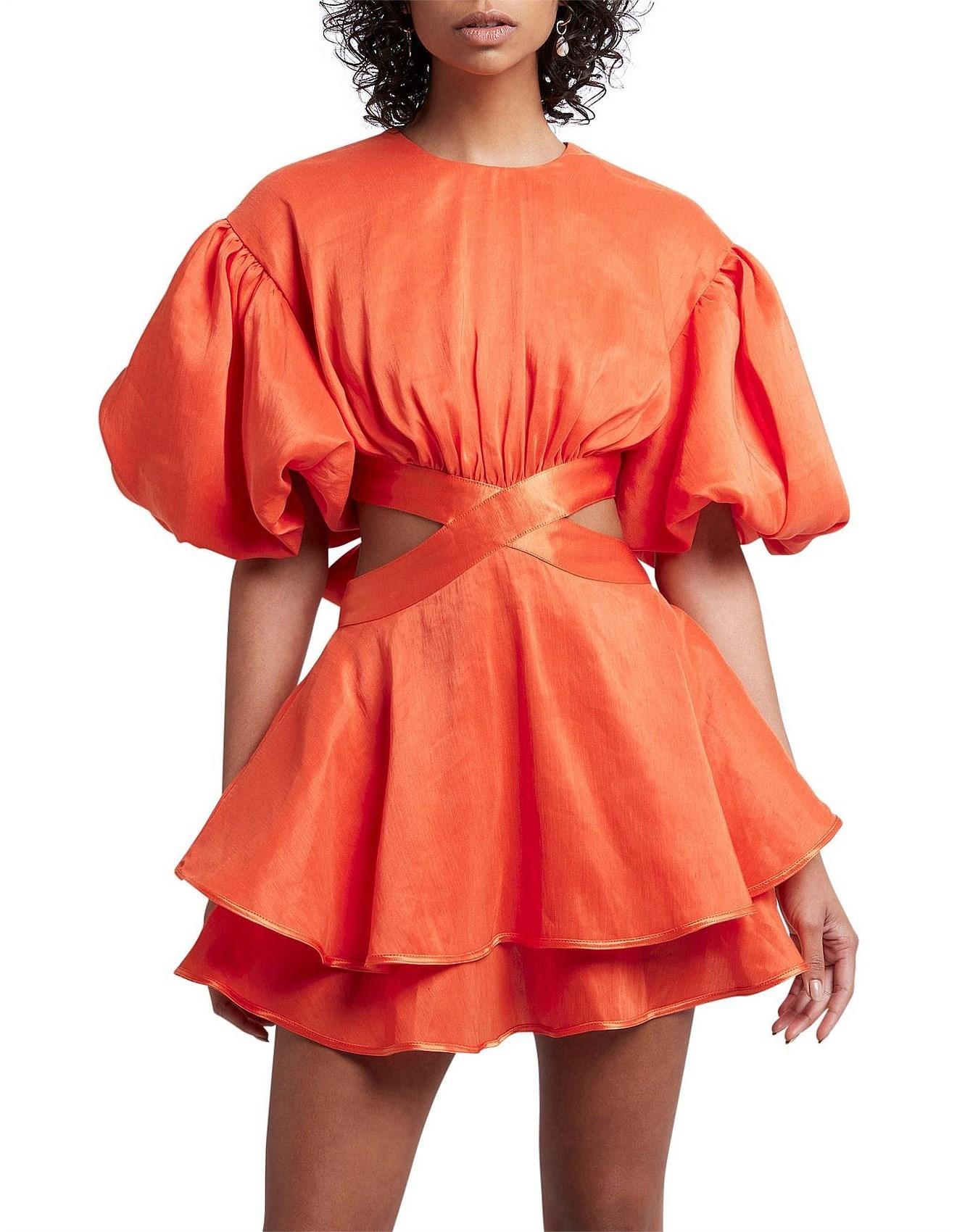 Aje Gracious Cut Out Mini Dress Orange Size 8 The Volte aje-gracious-cut-out-mini-dress-orange-size-8-the-volte
