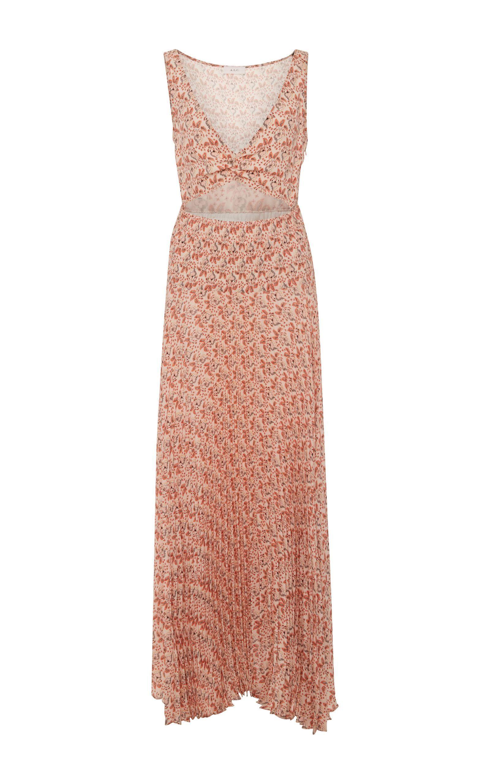 ALC Silk Alec Dress Print Size 6 | The Volte