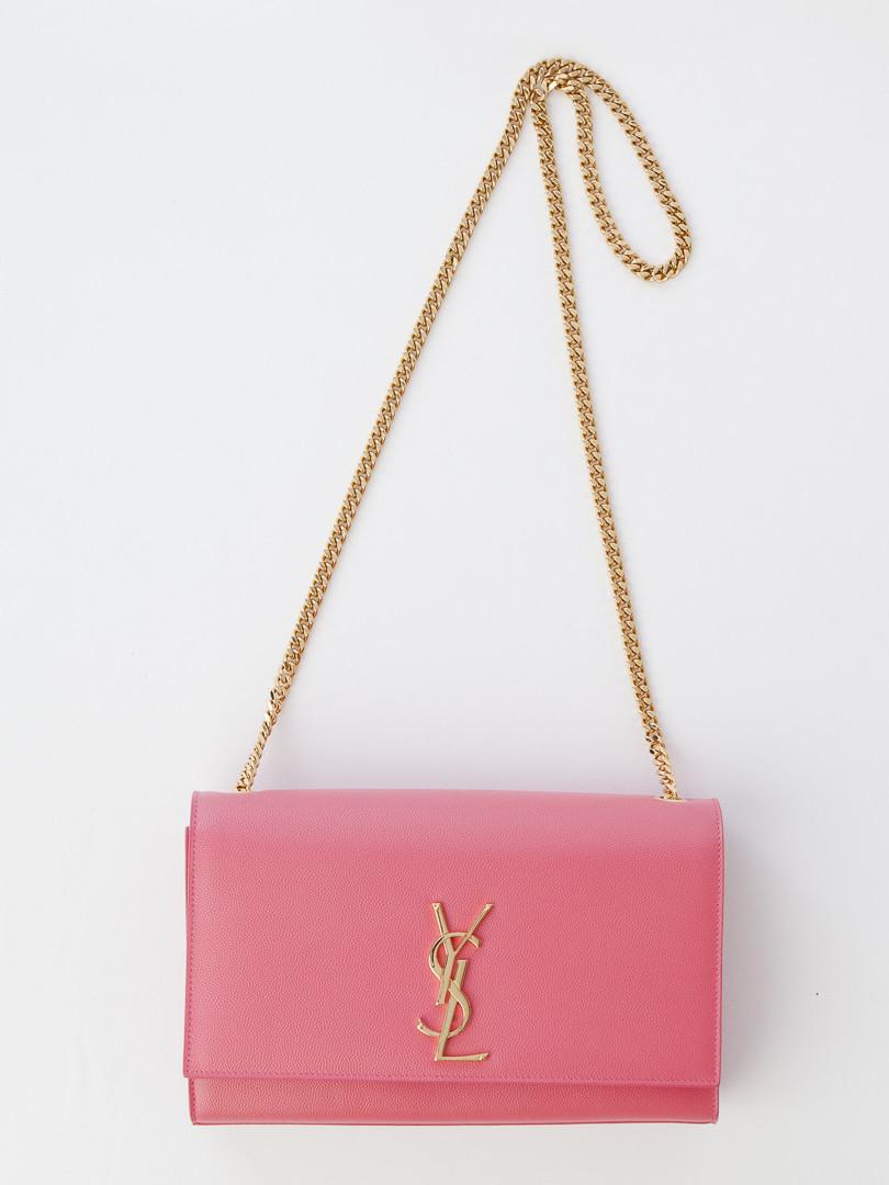 YSL Rose Pink Bag With Chain The Volte YSL Rose Pink Bag With Chain The Volte